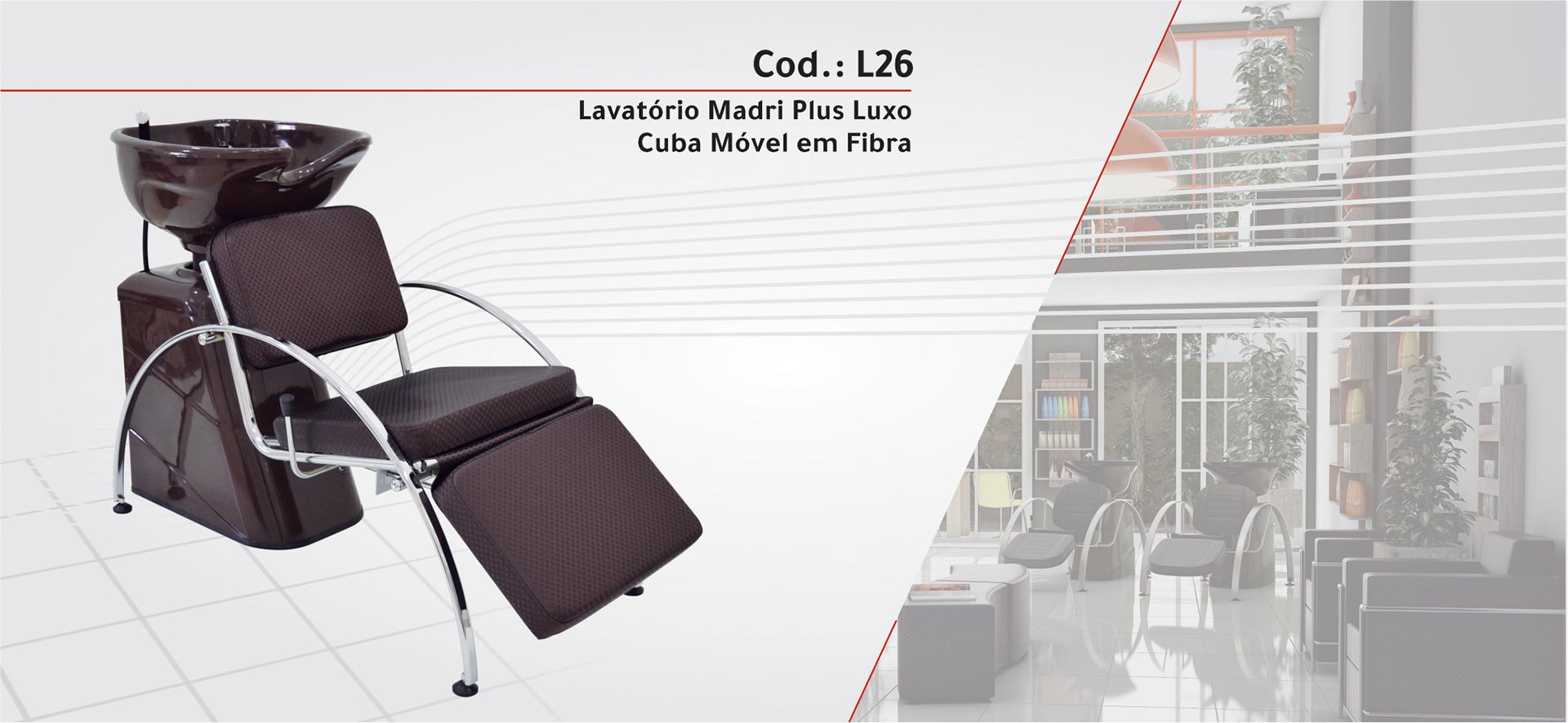 Lavatórios para Salão de Beleza